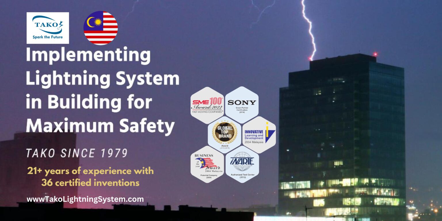 TAKO Since 1979: Lightning System in Building for Safety