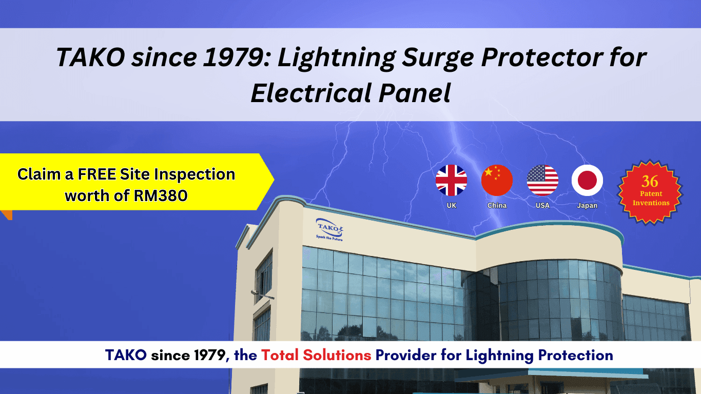 TAKO since 1979: Lightning Surge Protector for Electrical Panel | Full ...