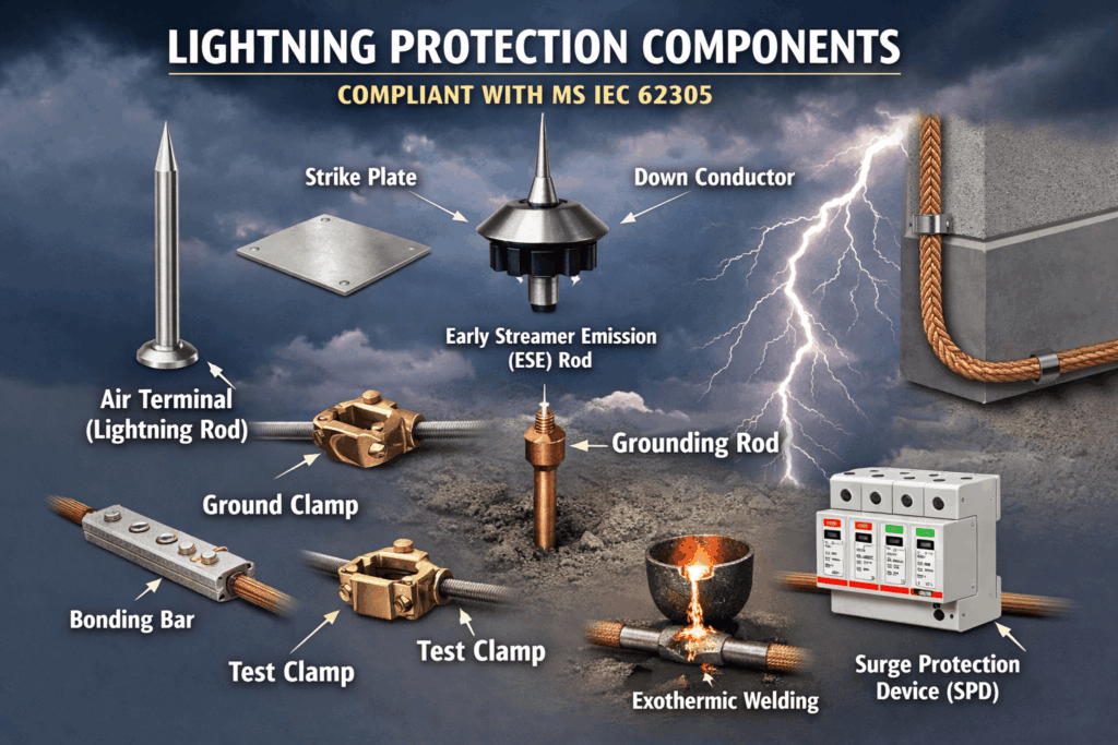 MS IEC62305 Effective Lightning Protection in Malaysia - TAKO since 1979