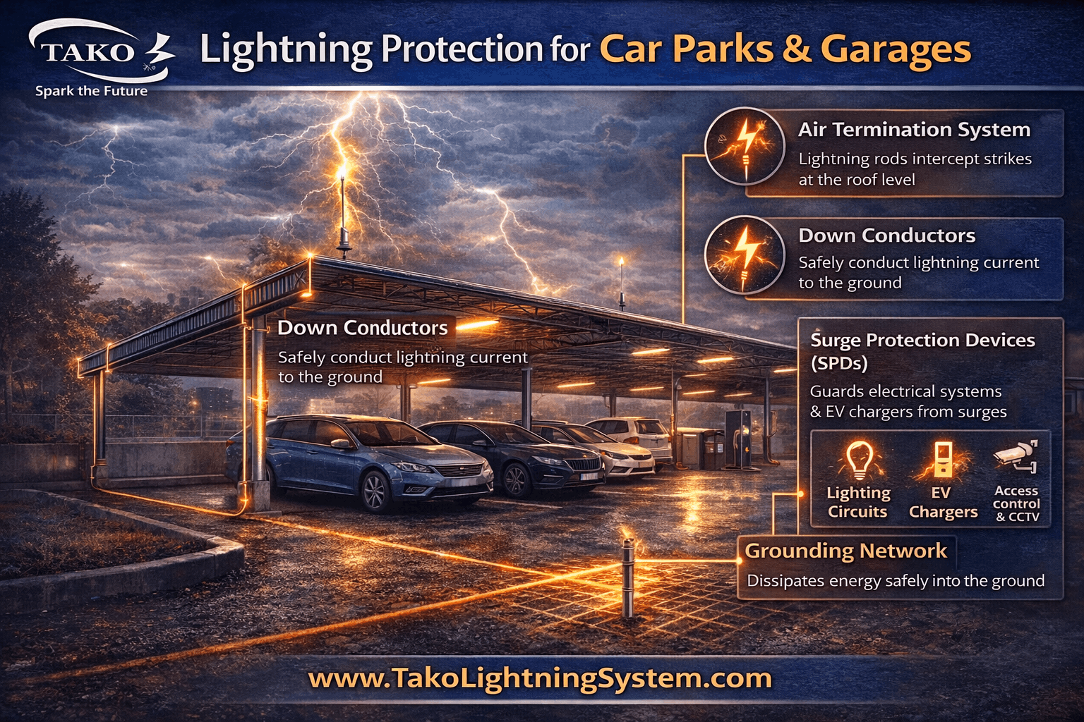 TAKO since 1979: Lightning Protection for Vehicles to Ensure Safety for ...